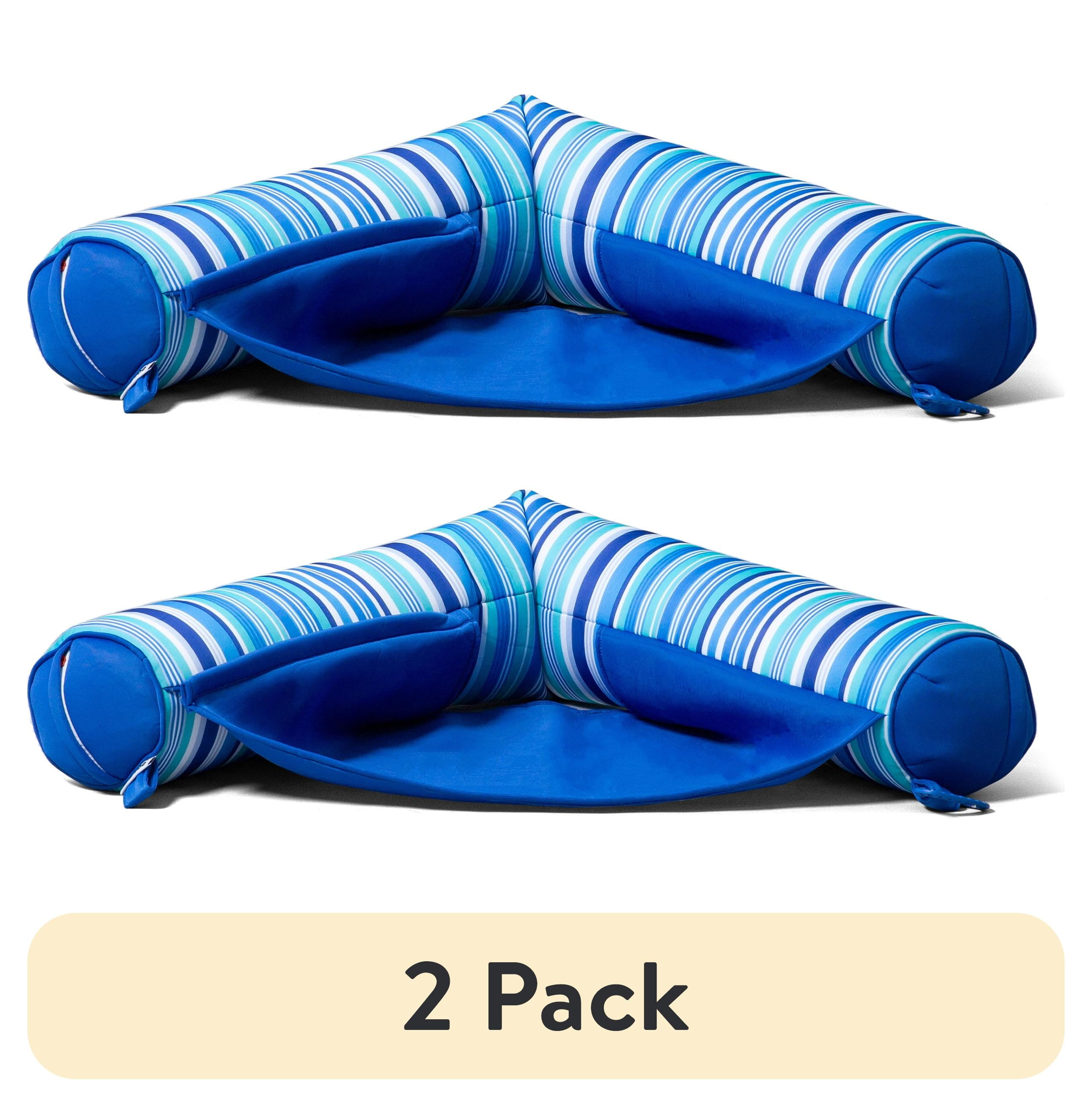 (2 pack) Big Joe Noodle Sling Pool Float Marine Stripe - Walmart.com