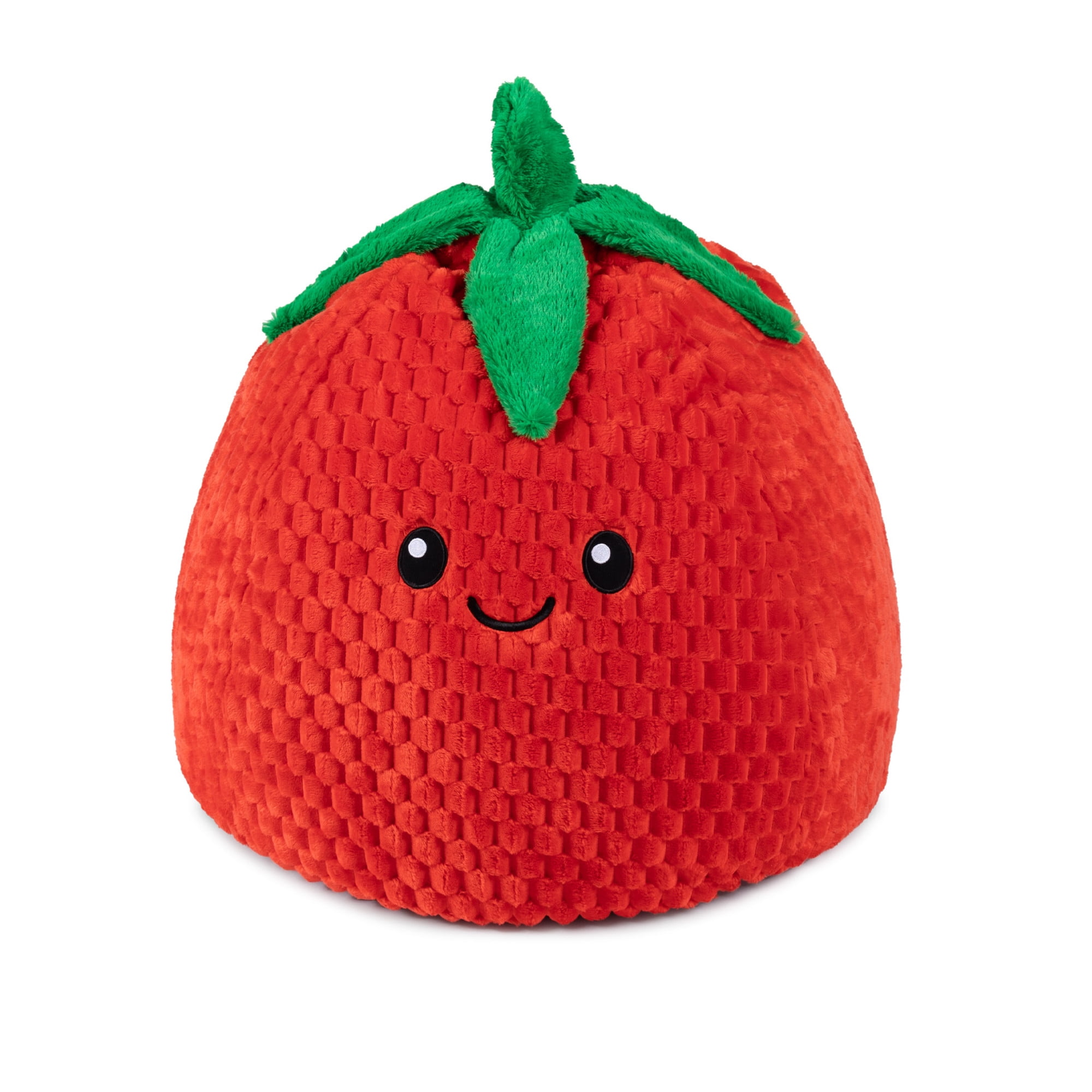 Big Joe Strawberry PlushiPals Super Soft Bean Bag Chair for Kids, Ultra ...