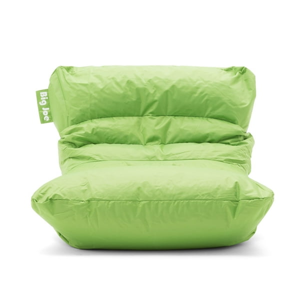 Big Joe Roma Adult Bean Bag Chair, Spicy Lime Smartmax, Durable ...