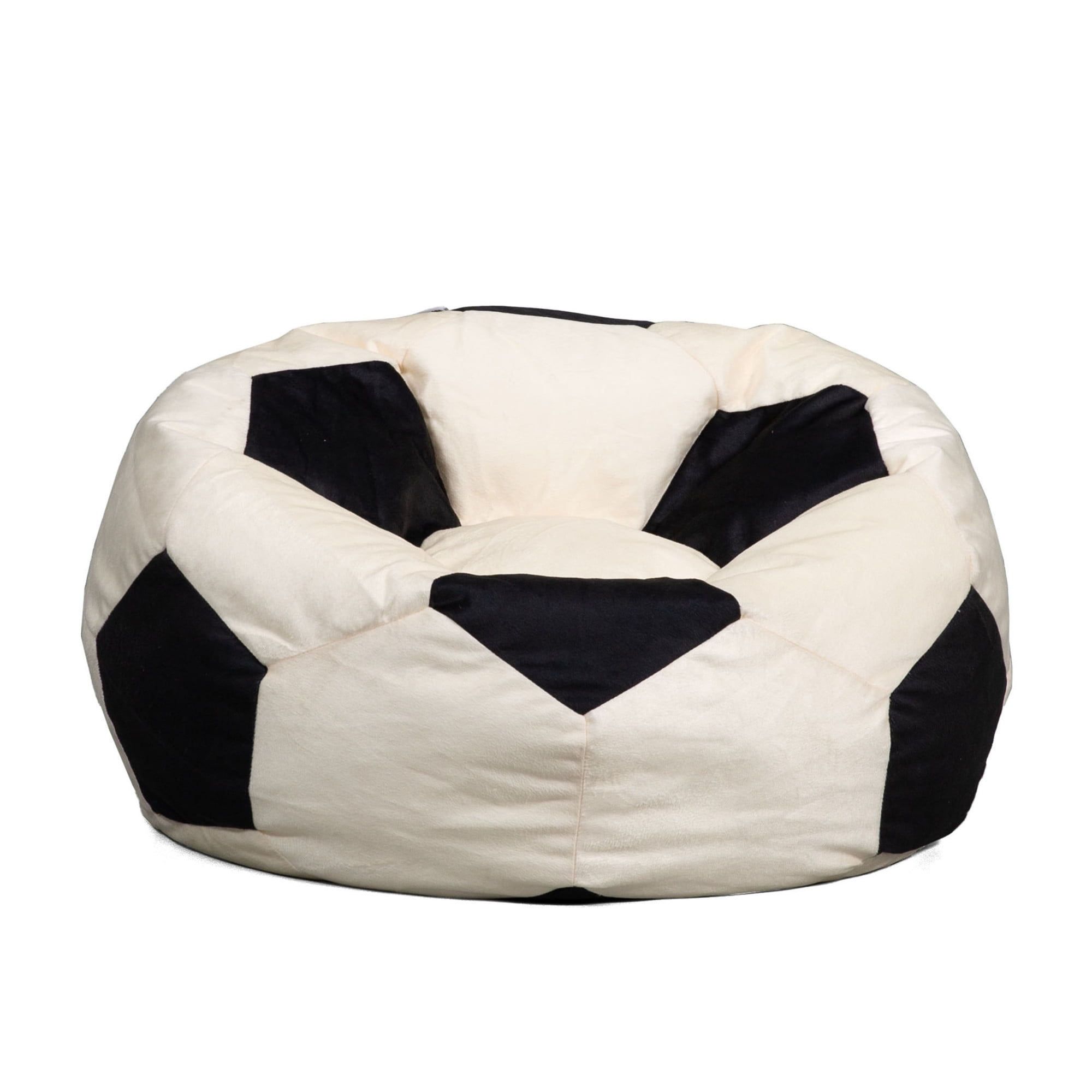 Big Joe Sports Ball Child-Sized Bean Bag Chair 2 Pack, Soccer Ball ...