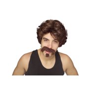 Gomez Addams Wig And Moustache Kit - Walmart.com