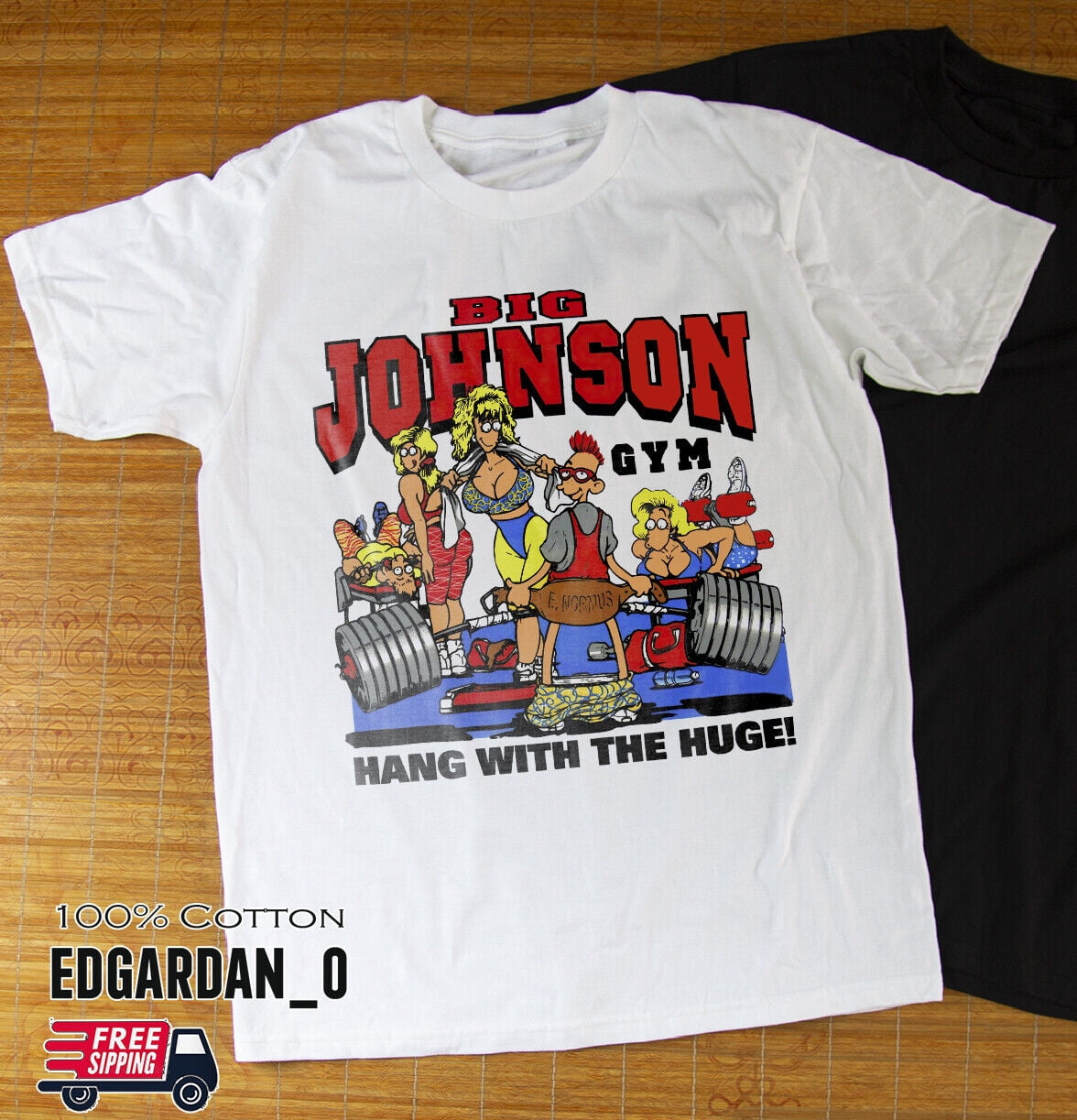 Big Johnson Gym T-Shirt - Walmart.com