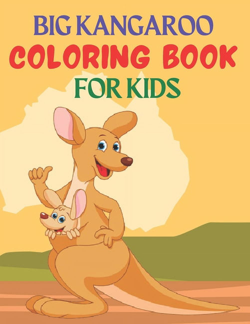 Kangaroo Coloring Pages