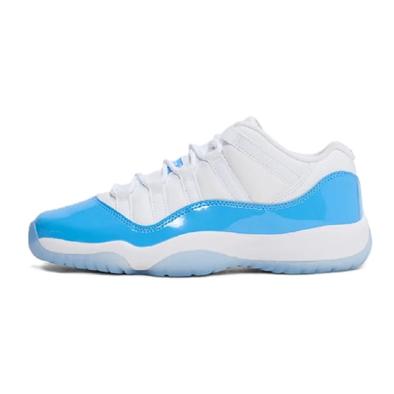 Big Kid's Jordan 11 Retro Low "University Blue" Wht/Uni Bl-Bk (FV5121 ...