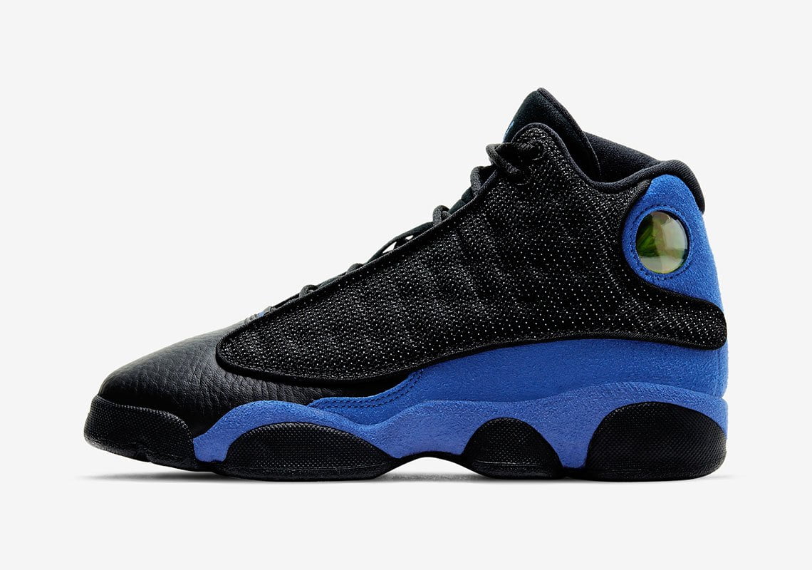 Jordan 13 Retro Black Hyper Royal (GS) - Walmart.com