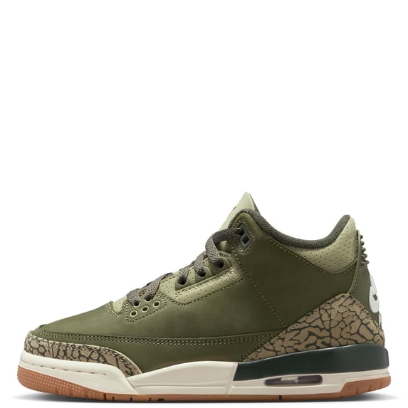 Big Kid's Jordan 3 Retro Medium Olive/Sequoia (DM0967 202) - 7 ...