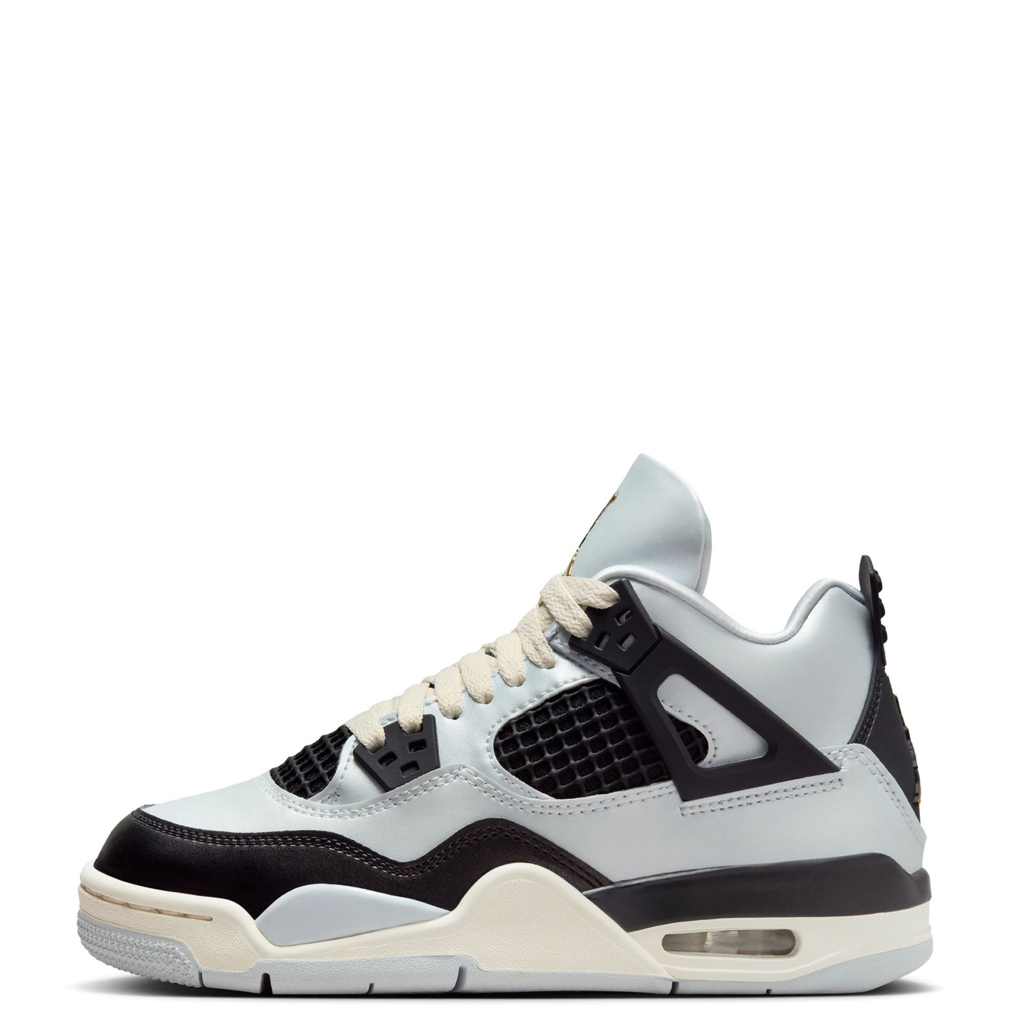 Big Kid's Jordan 4 Retro Pure Platinum/Metallic Gold (FZ8585 070) - 5.5 ...