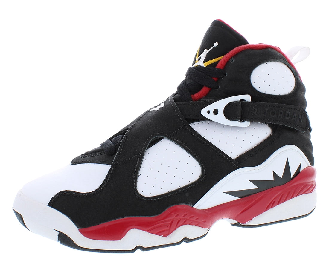 Nike Big Kid's Air Jordan 8 Retro Shoes, Paprika/Black-White, Size 5 ...