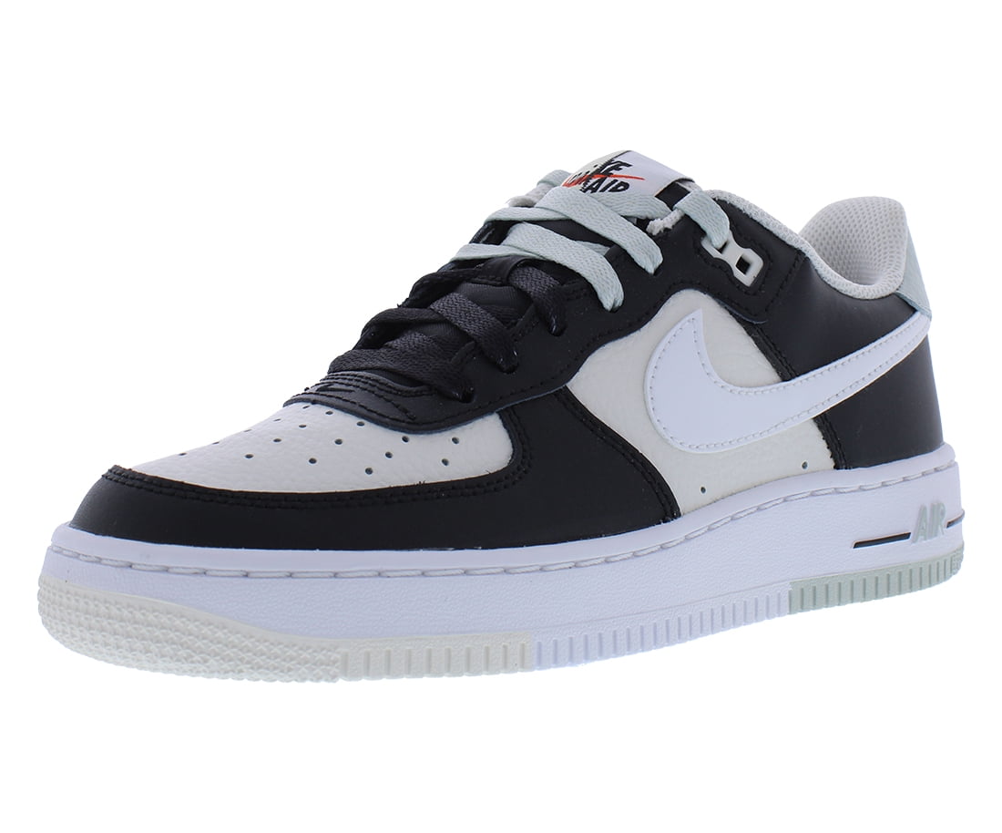 Nike Air Force 1 Lv8 1 GS Boys Shoes Size 4, Color: Black/Light Silver ...