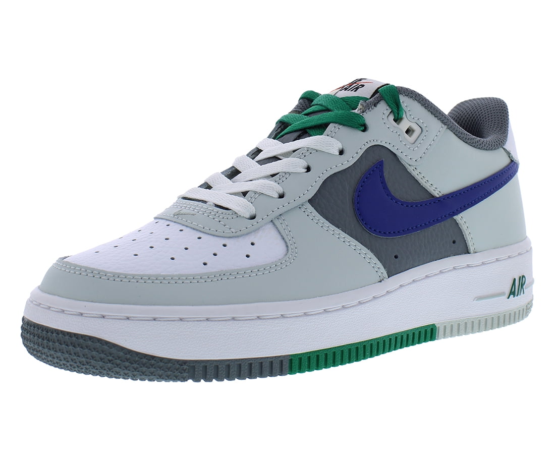 Nike Air Force 1 Lv8 1 GS Boys Shoes Size 6, Color: Light Silver/Deep ...