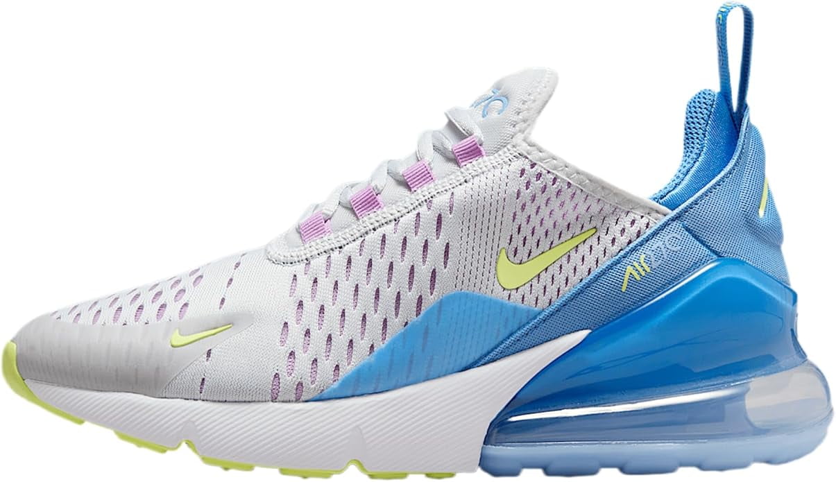 Big Kid's Nike Air Max 270 BG Pure Platinum/LT Lemon Twist (IB4401 043 ...