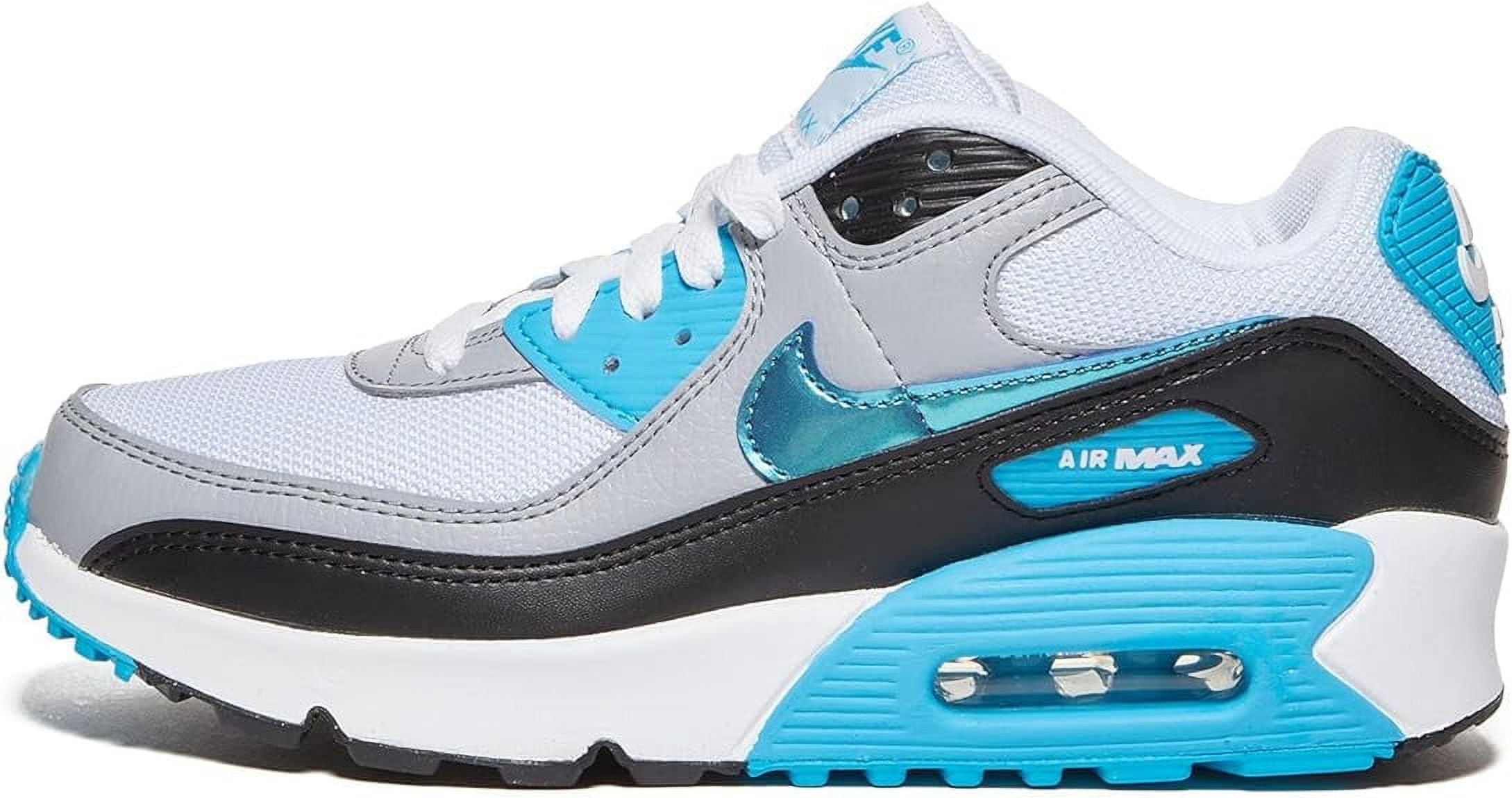 Big Kid's Nike Air Max 90 NN White/Blue Lightning (FD0678 100) - 5 ...