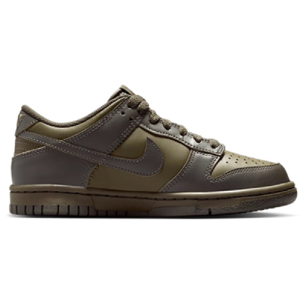Big Kid's Nike Dunk Low Cargo Khaki/University Red (FB9109 302) - 4.5 ...