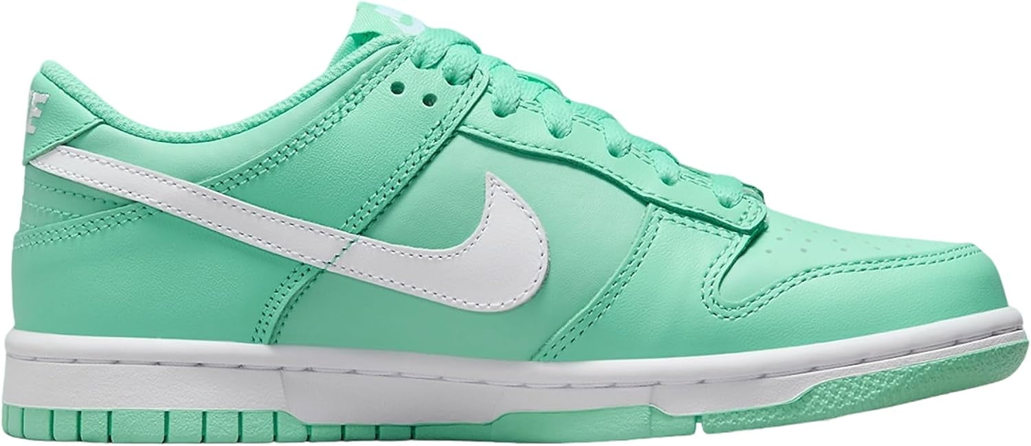 Big Kid's Nike Dunk Low Emerald Rise/White (DH9765 302) - 6 - Walmart.com