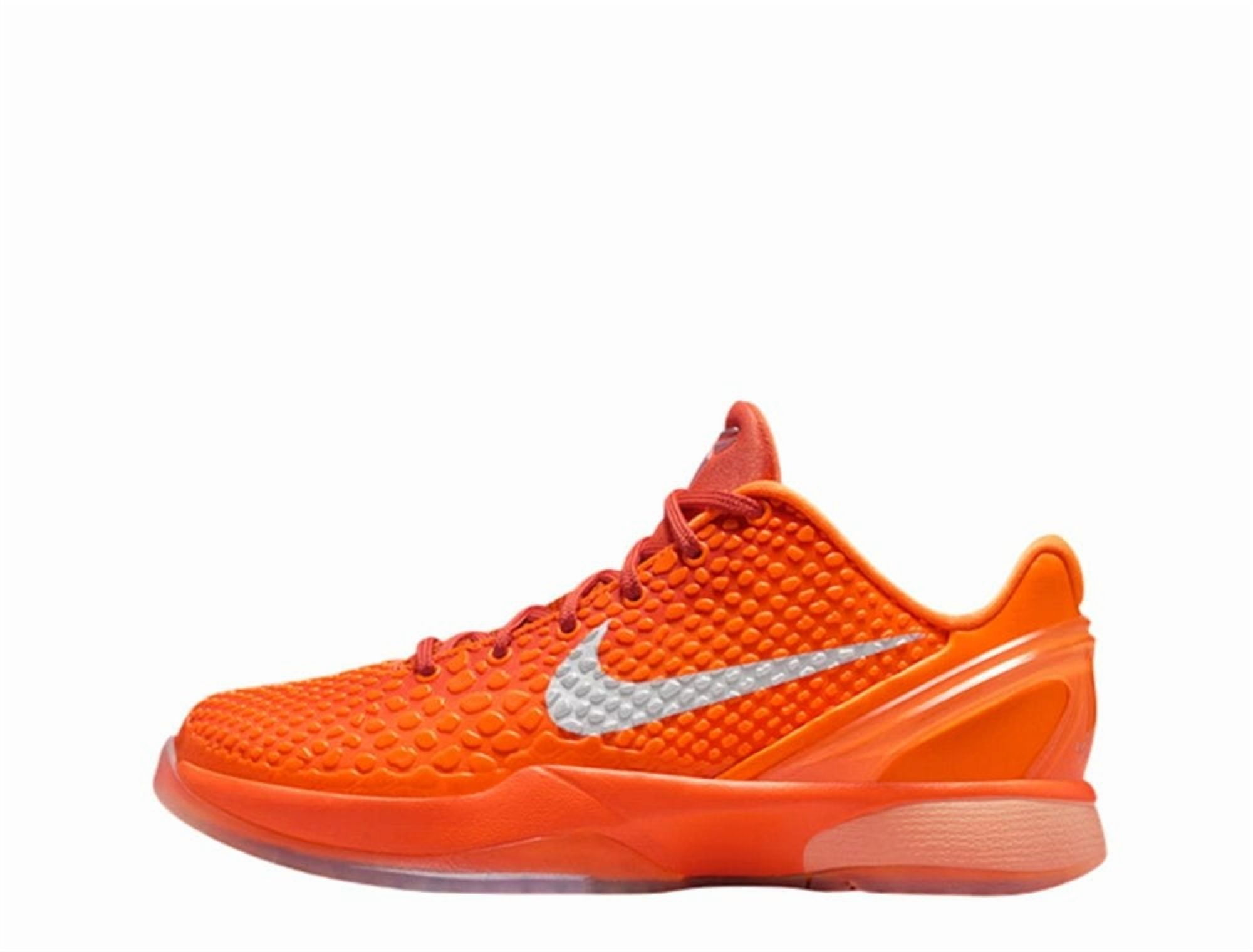 Big Kid's Nike Kobe VI Total Orange/Metallic Silver (FV9676 800) - 6.5 ...