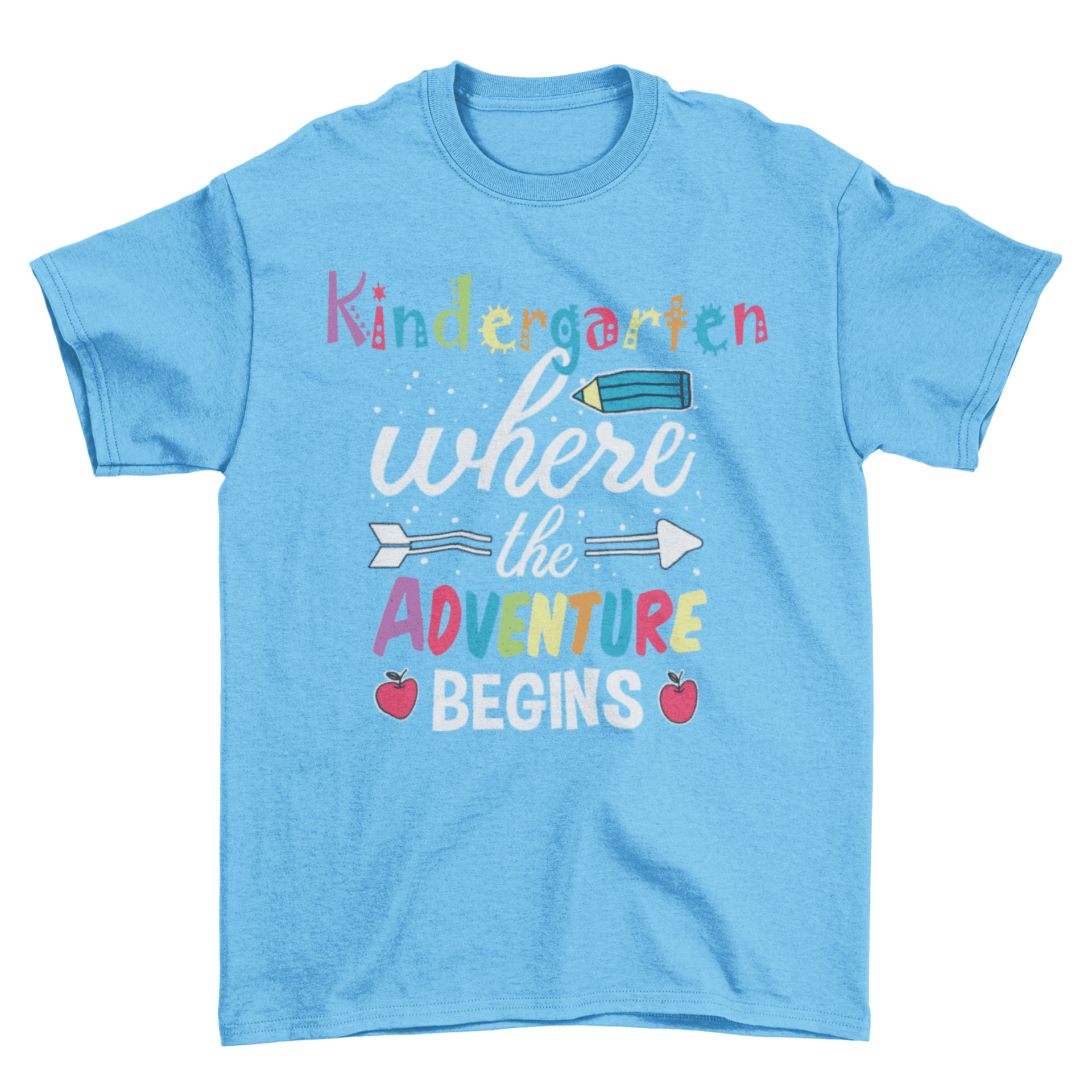 Big Kids Back To School Kindergarten Where The Adventure Begins Soft ...