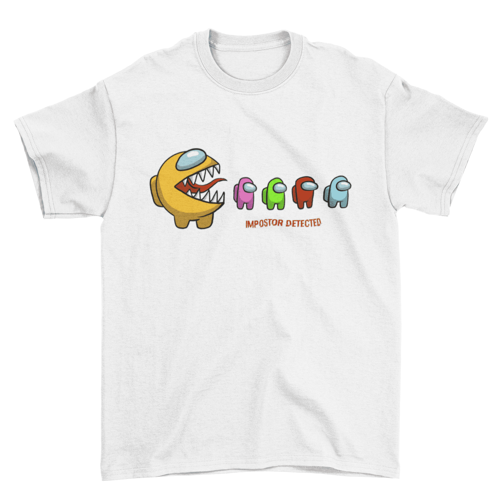 Big Kids Impostor Detected Soft Cotton Unisex T-shirt - Walmart.com