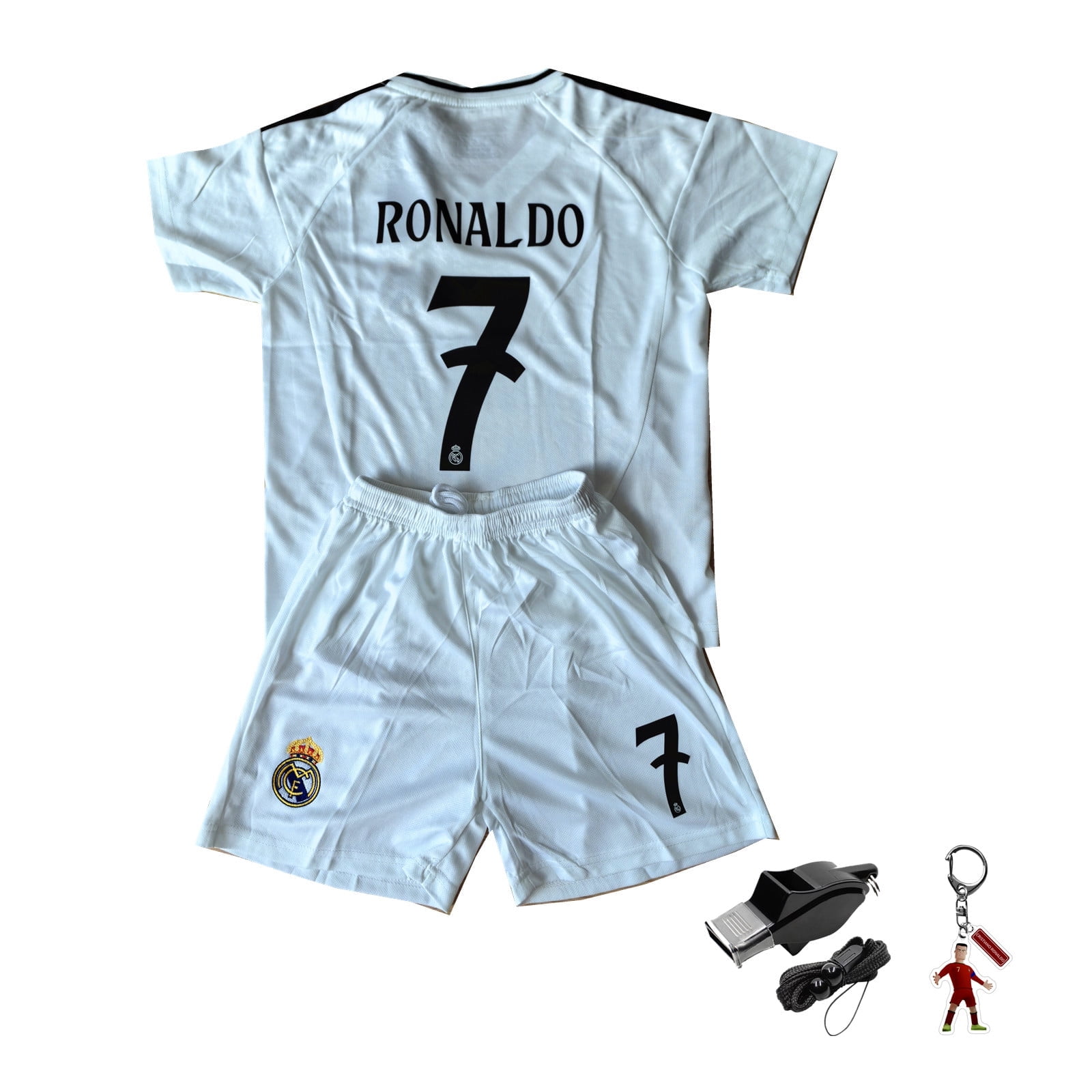 Big Kids Soccer Jersey FC Boys Football Uniforms For Ronaldo Fan Shirt ...