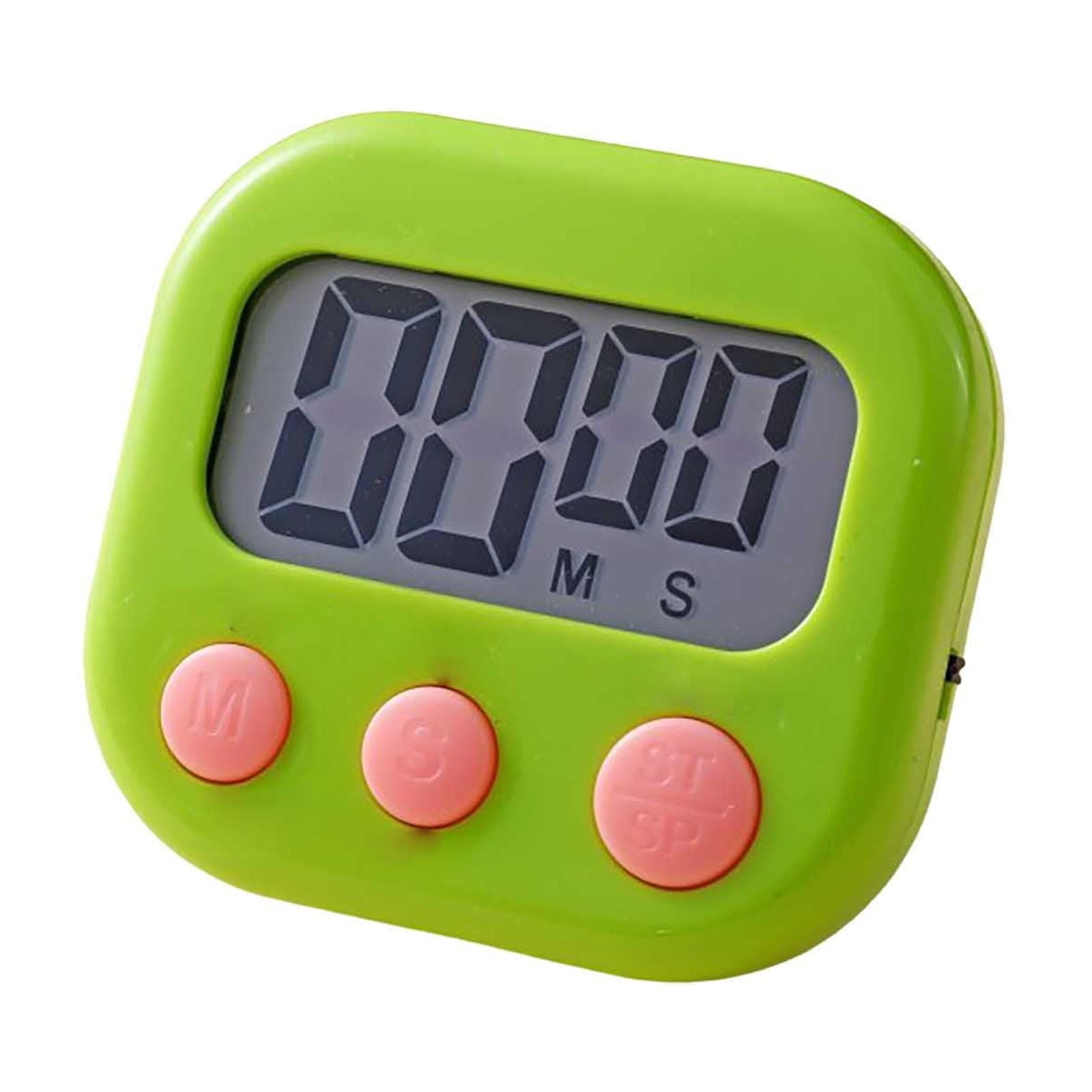 Big LCD Digital Kitchen Timer - Loud Alarm, Memory Function, Count Up/Down - for Cooking ...