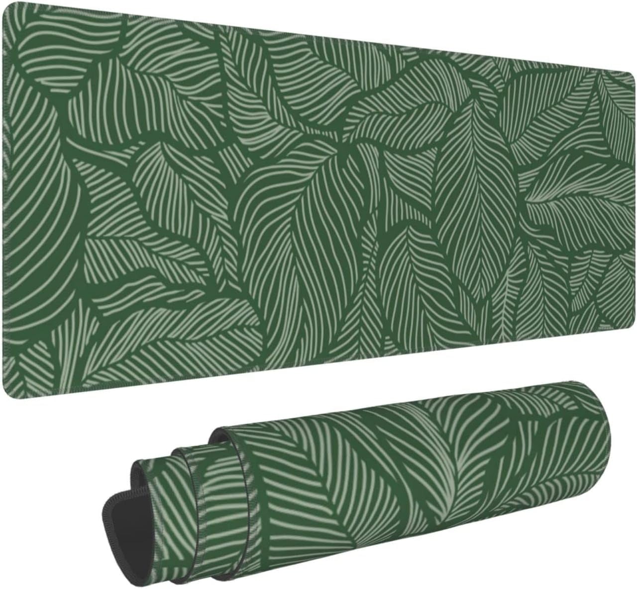 Big Large Gaming Mouse Pad, Split Leaf Xl Long Extended Full Desk ...