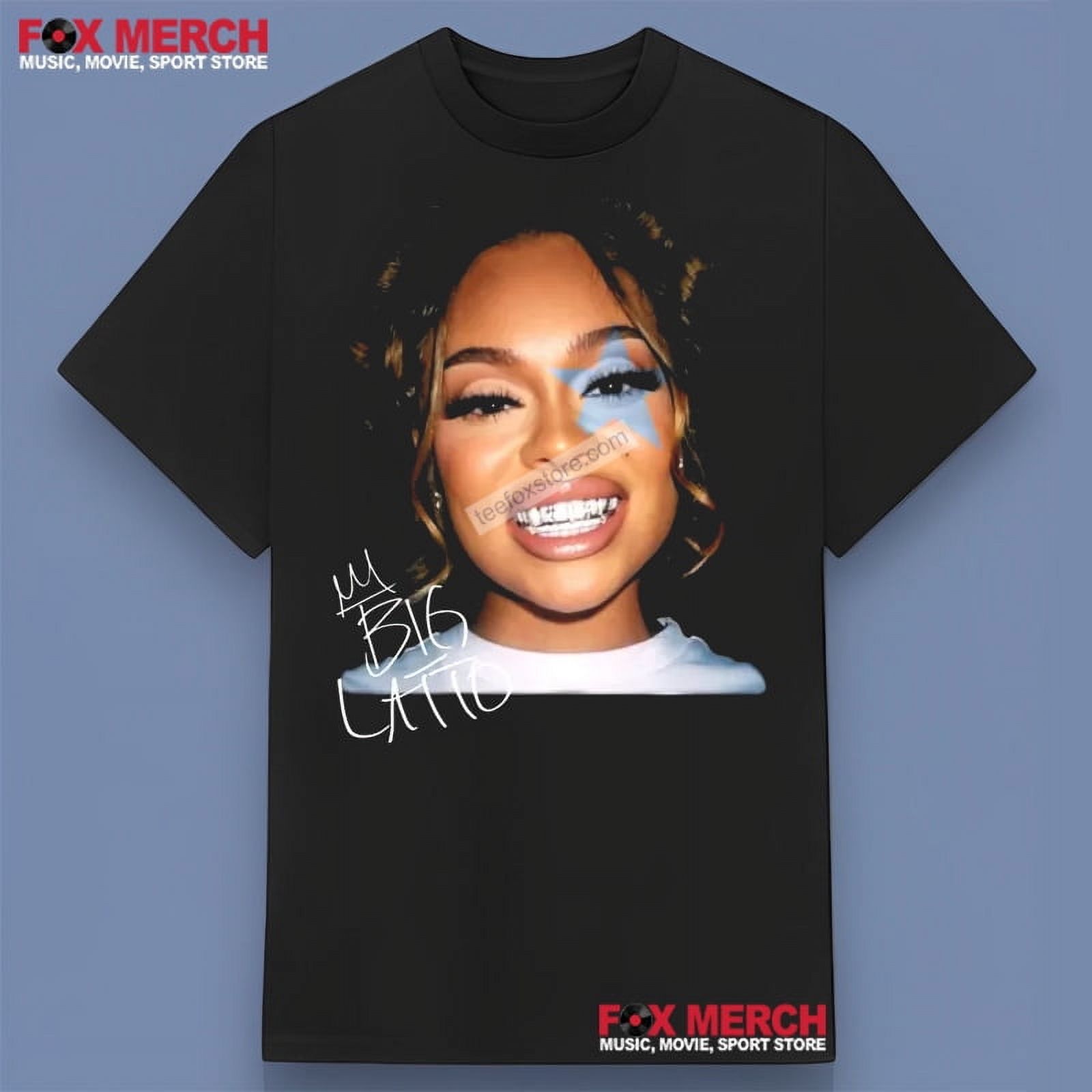 Big Latto Big Face Unisex T-Shirts - Walmart.com