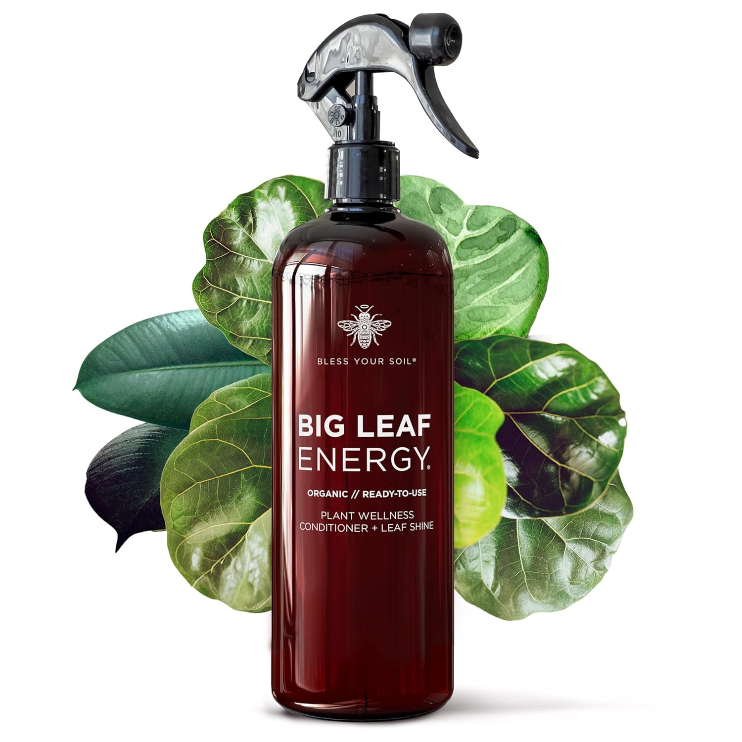 Big Leaf Energy (16 FL OZ) Organic Neem Oil Spray for Plants ...