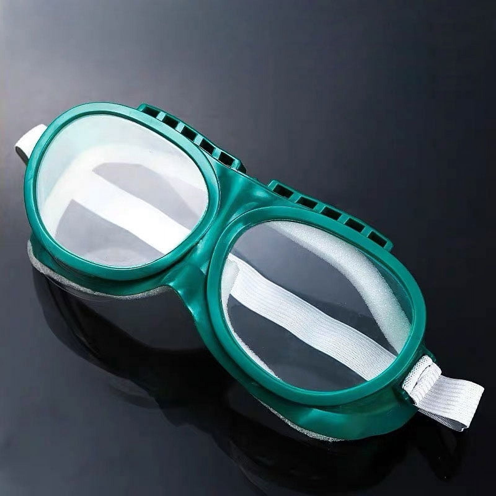Big Lens Goggles Global Vision Protective Safety Goggle Vintage Aviator ...