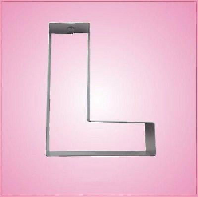 Big Letter L Cookie Cutter 4 Inch - Walmart.com