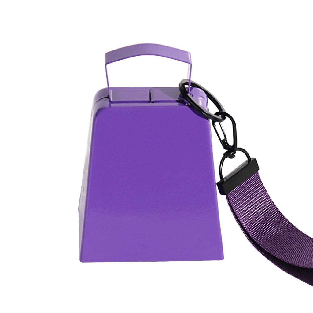 Big Load Cheering Cowbell 4 Inch Lasting Iron Construction Loud Clear ...