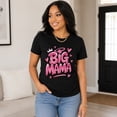 Big Mama Graphic T-Shirt, Pink Crown and Heart Print Unisex Classic Fit ...