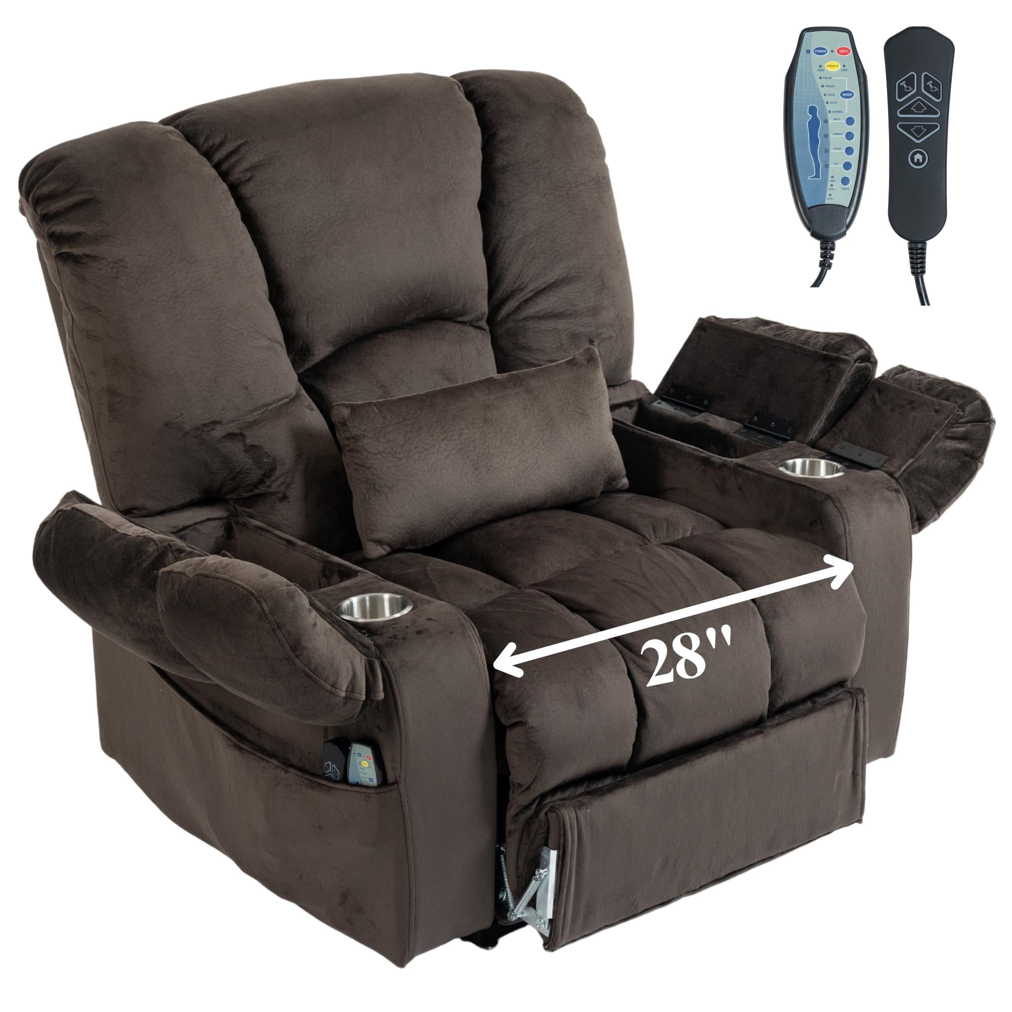 Big Man 500 lbs Power Lift Recliner for Big & Tall Elderly Adults 28 ...
