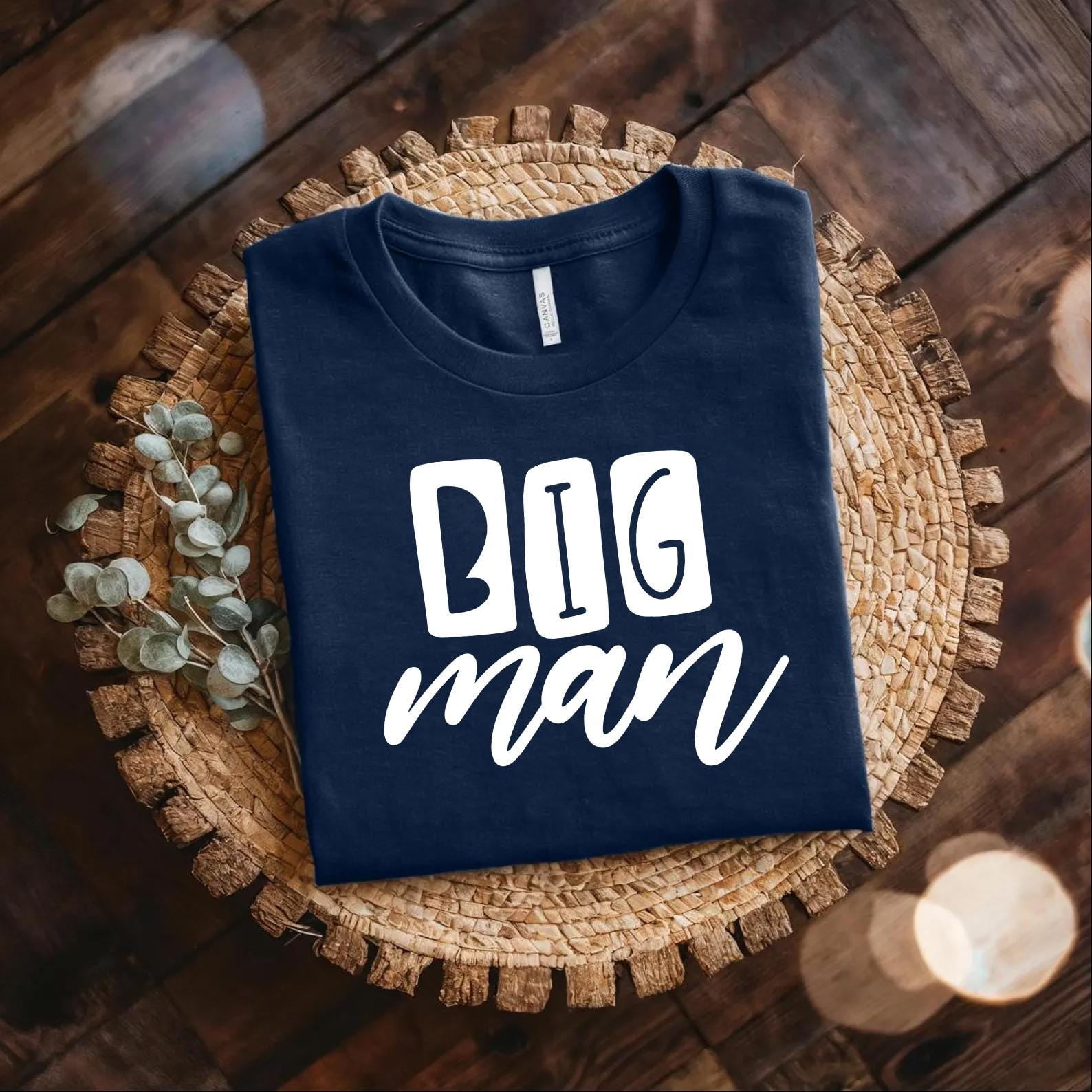 Big Man Little Man Set – Dad And Baby Shirt Bodysuit Set – Father Son ...
