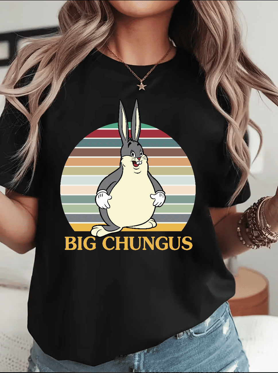 Big Meme Retro Graphic Design Style Art Look Retro Text Unisex T-Shirt ...