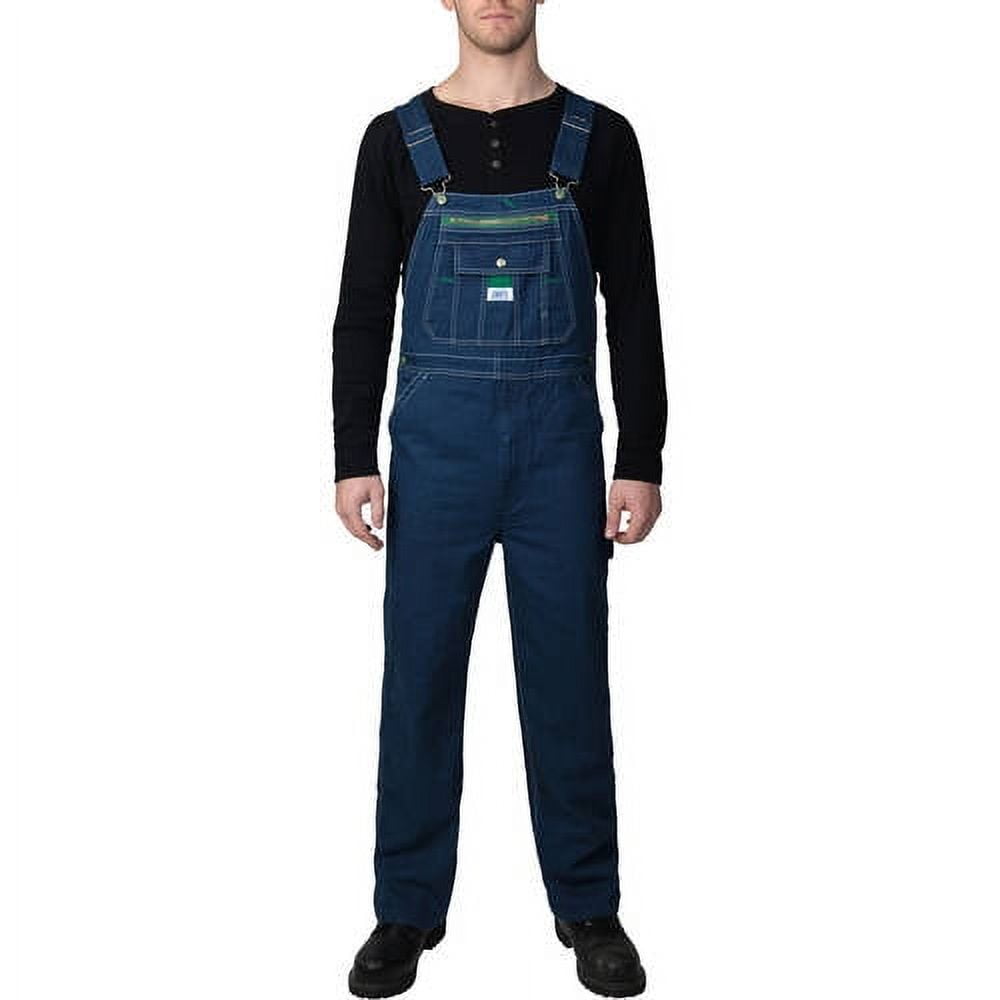 Big Men's 100% Cotton Rigid Denim Bib Overall - Walmart.com