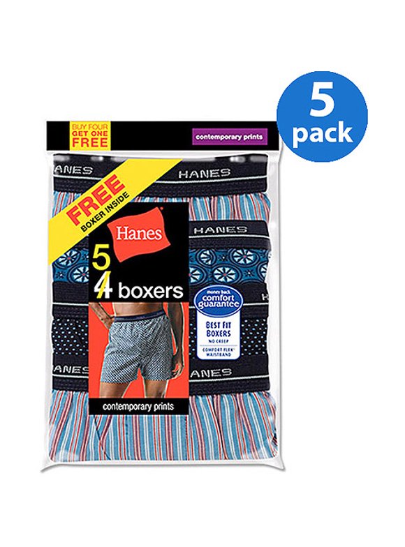Hanes Boxers in Hanes Mens Underwear - Walmart.com