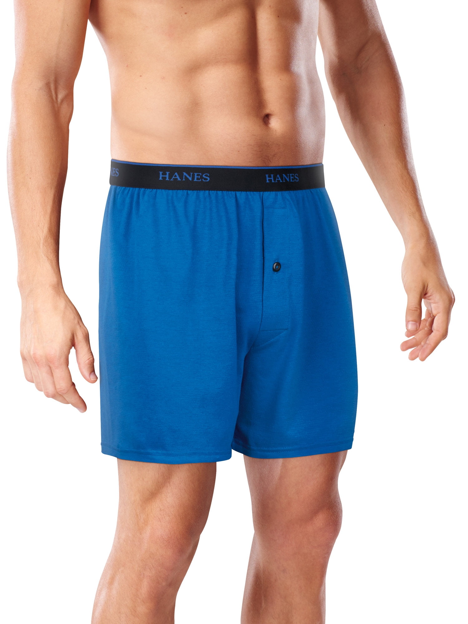 Big Men's Cool Comfort Lightweight Knit Boxers, 3 Pack - Walmart.com