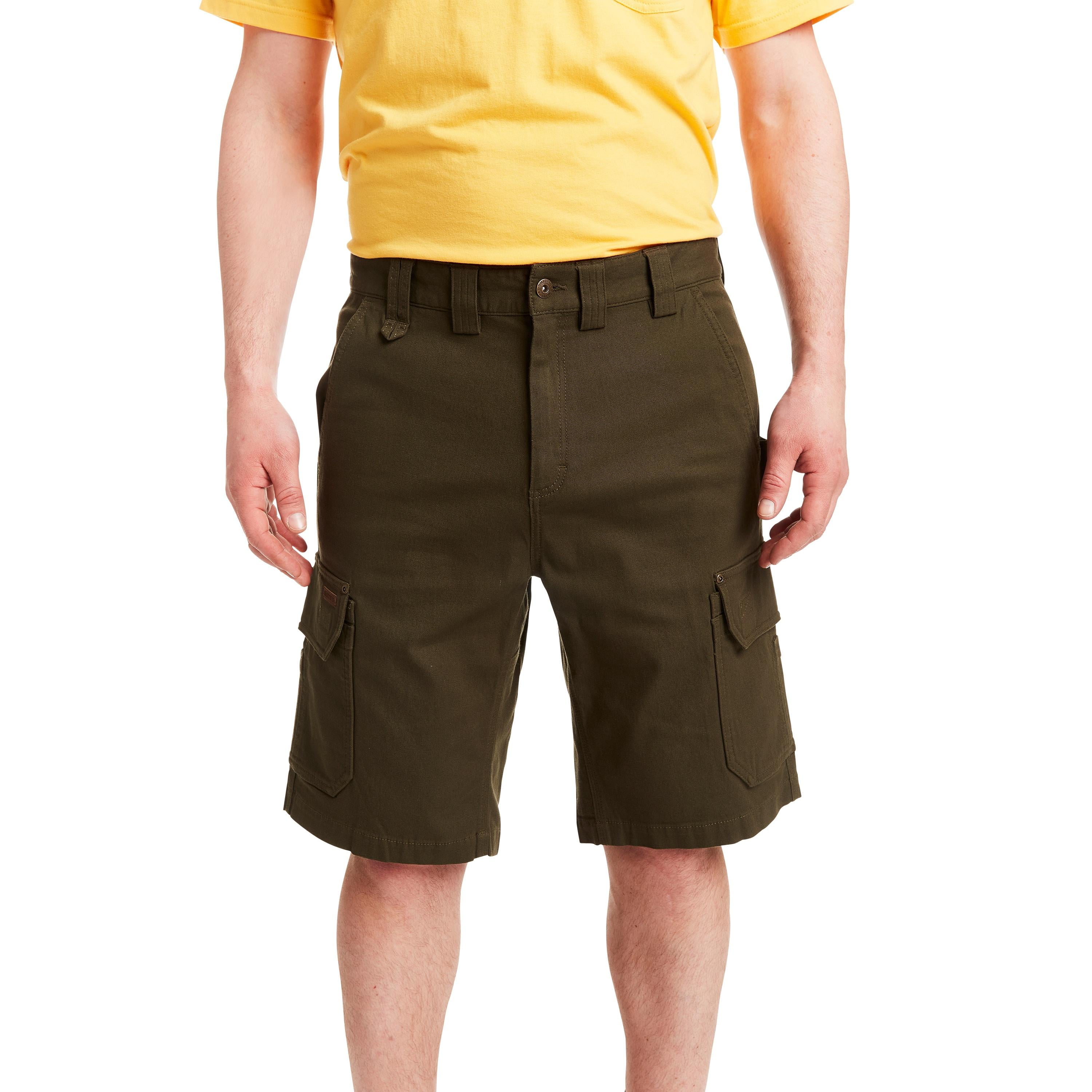 Big Men's Stretch Duck Canvas Cargo Work Short - Walmart.com