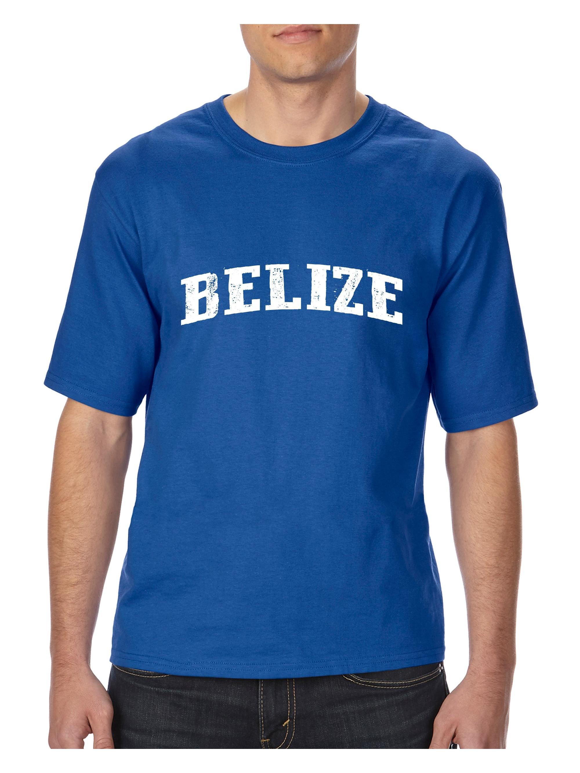 Big Men's T-Shirt - Belize - Walmart.com