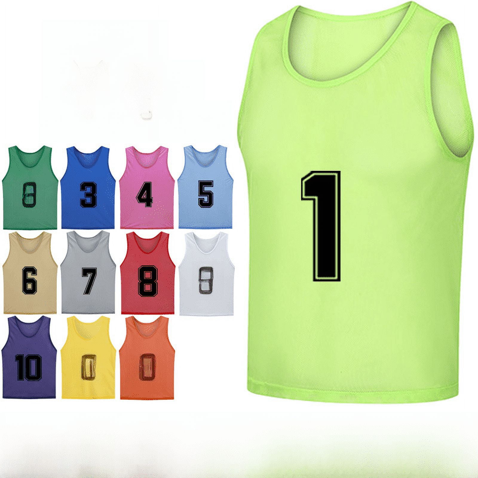 Big Mesh Anti-suit Football Training Vest Kindergarten Team Uniform ...