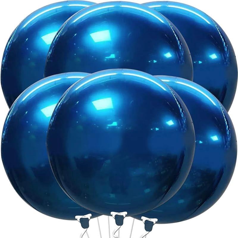 Big Metallic Red Balloons - Large 22 Inch, Pack of 6| 2025 Graduation ...