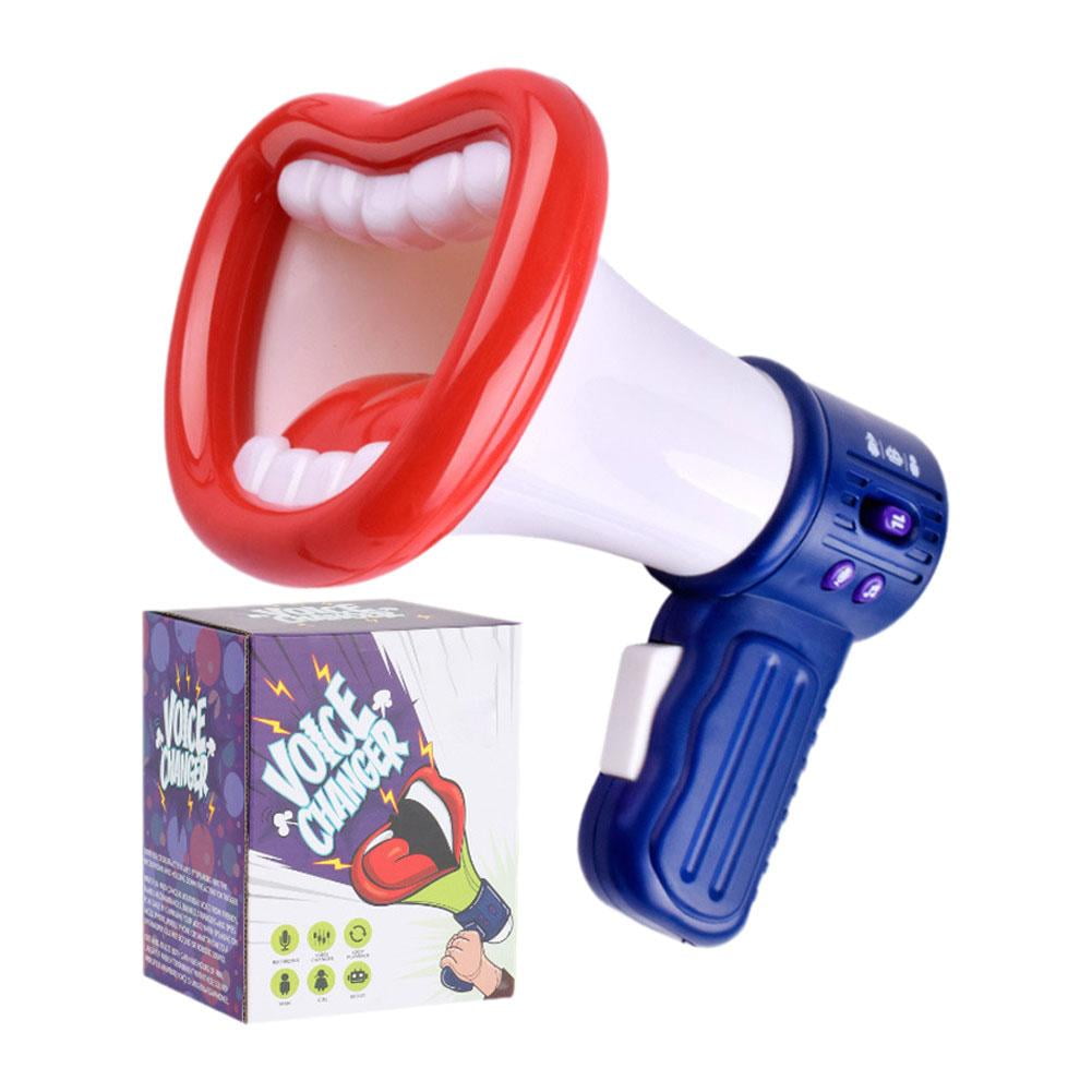 Big Mouth Funny Megaphone Recording Toy Kids Voice Changer Children ...
