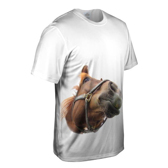 Big Mouth Horse Mens T-Shirt All Over Print - Walmart.com