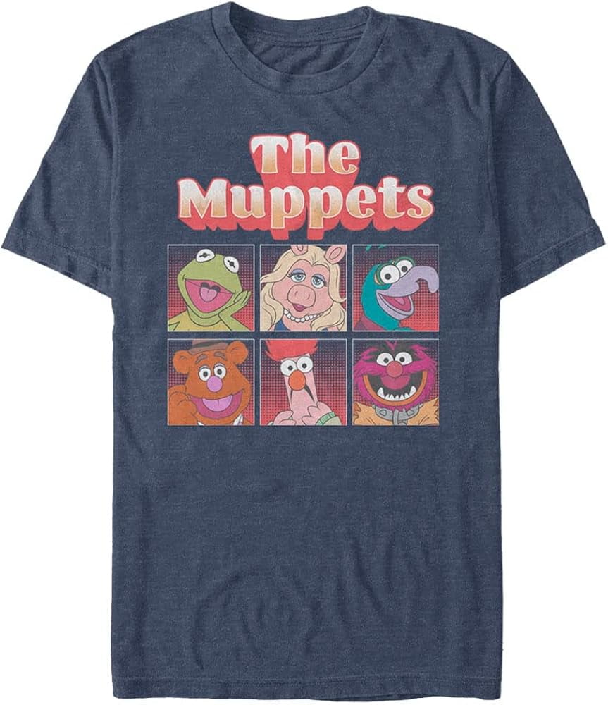 Big Muppet Group Mens Tops Short Sleeve Tee Shirt Shirt, Size M, Tee ...