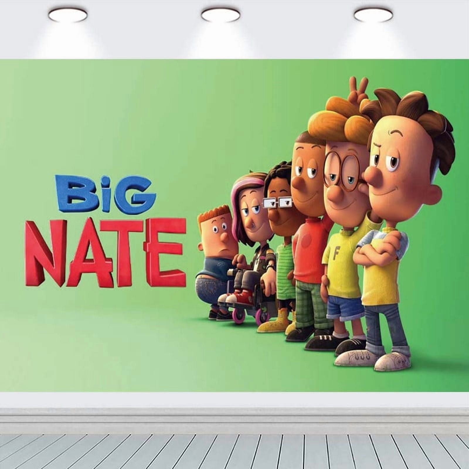 Big Nate Backdrop Banner Party Supplies Poster Movie Theme Background ...