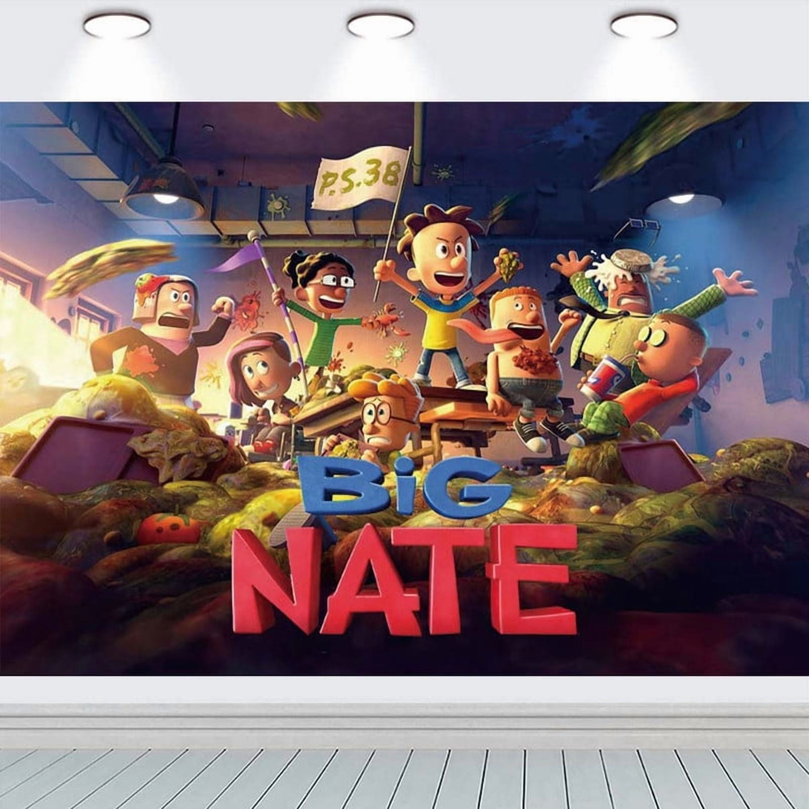 Big Nate Backdrop Banner Party Supplies Poster Movie Theme Background ...