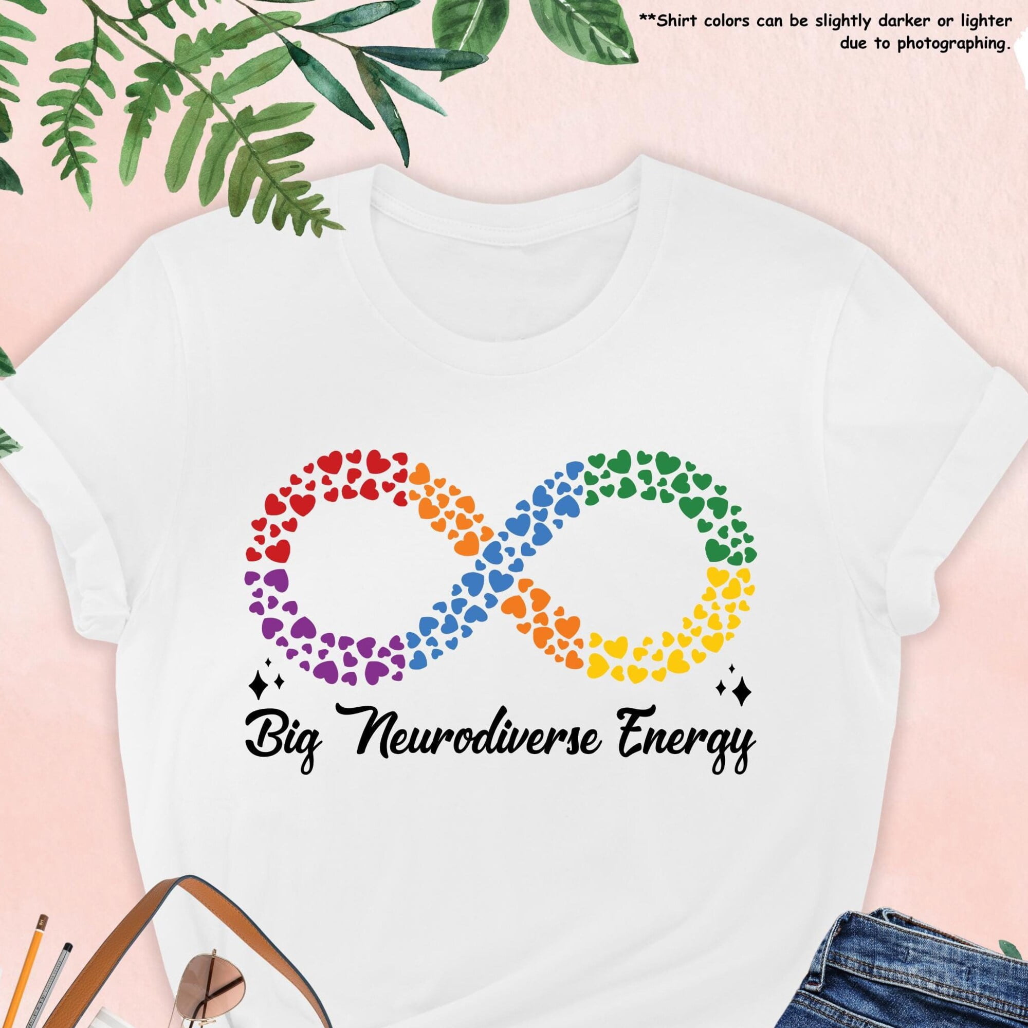Big Neurodiverse Energy Shirt Funny Neurodiversity ShirtMental Health ...