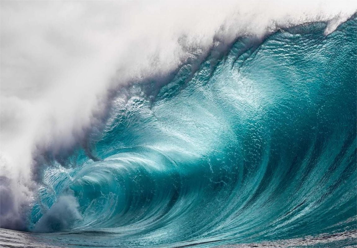 Big Ocean Waves Photography Backdrop Tropical Summer Surfing Water Sport Background Surfing ...