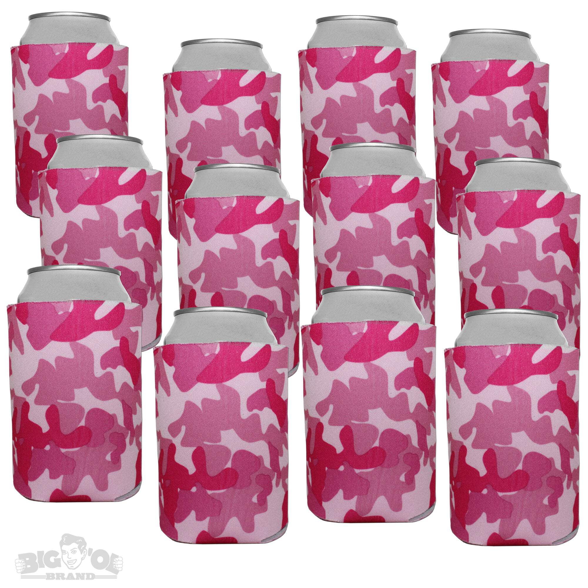 Big Ol' 100 Premium Blank Beverage Coolers (Pink Camo) - Walmart.com