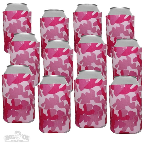 Big Ol' Neoprene Reversible Can Cooler 25 Pack Pink - Walmart.com