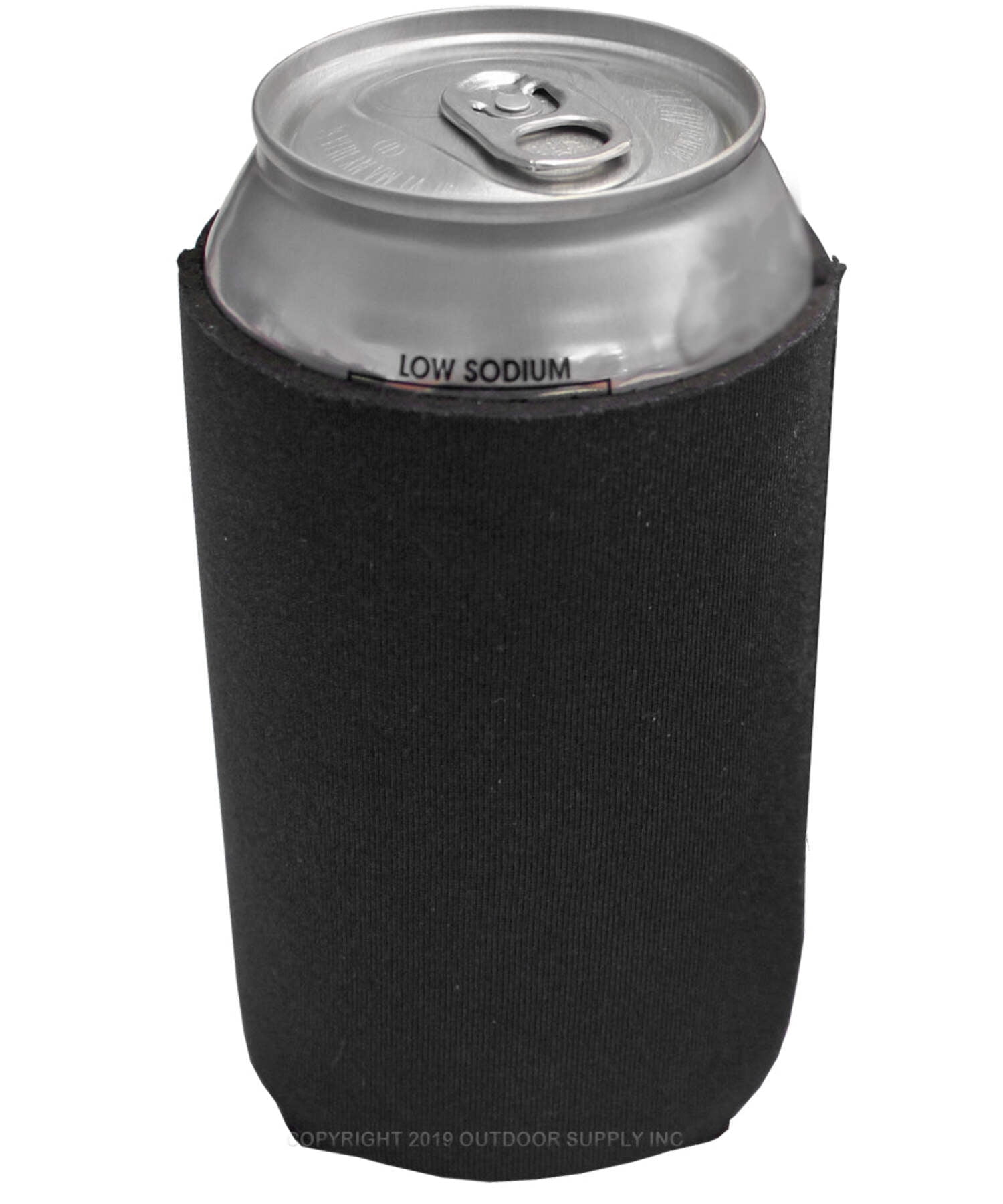 Big Ol' Neoprene Reversible Can Cooler Black - Walmart.com